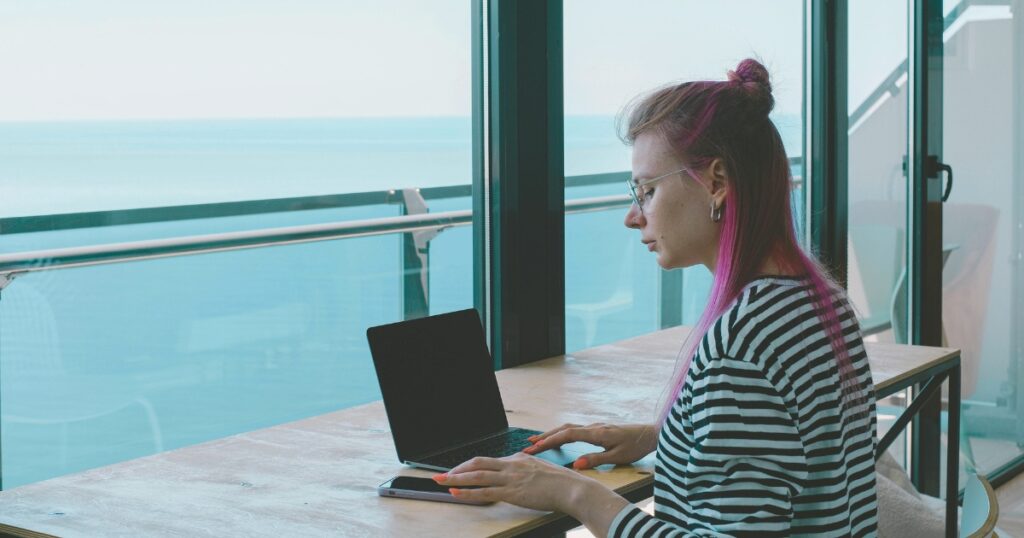 What is working remotely?